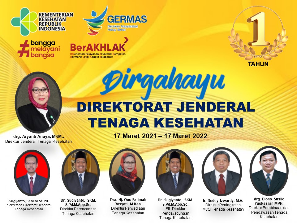 Dirgahayu Direktorat Jenderal Tenaga Kesehatan - Repositori Ditjen ...